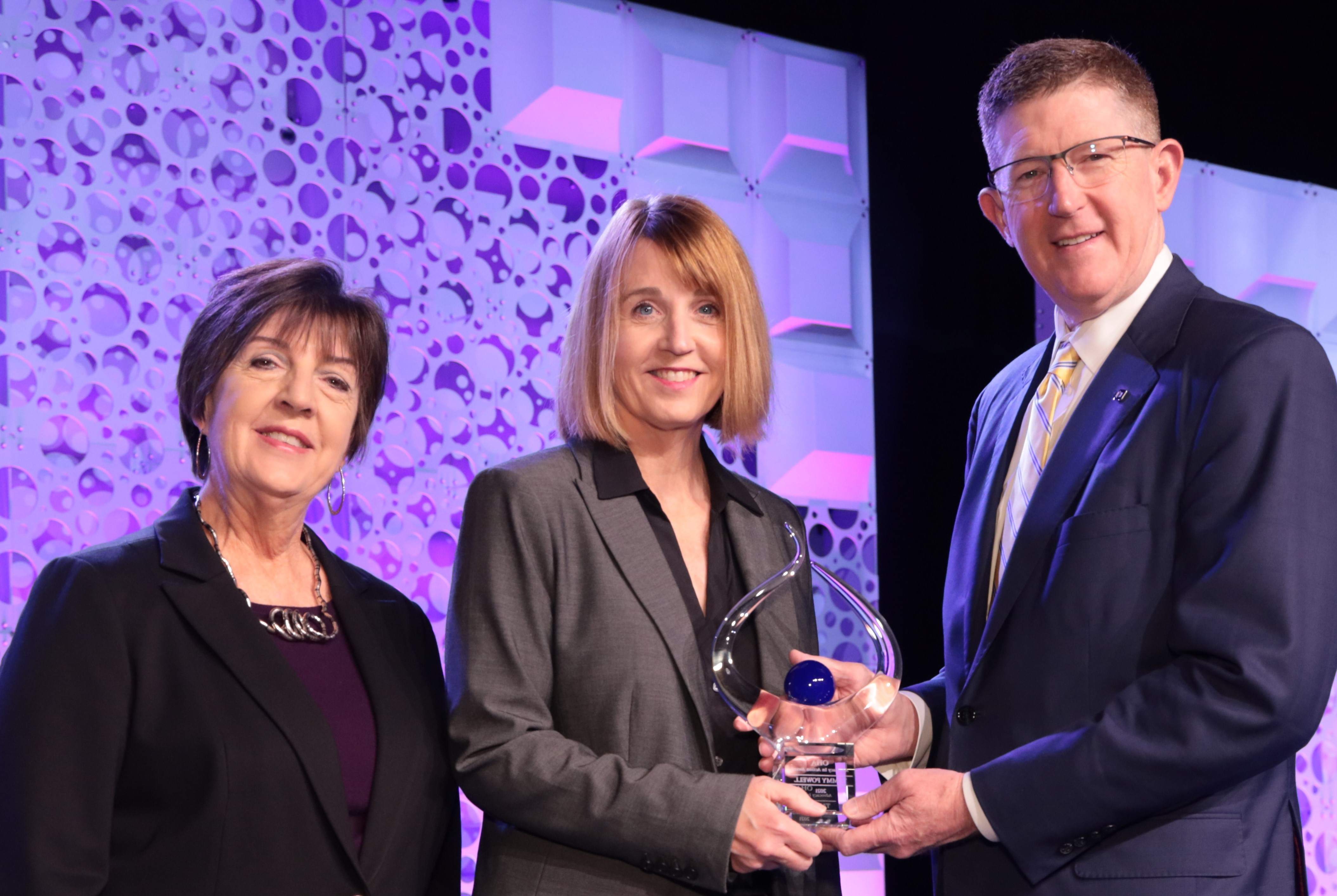 Tammy Powell receives OHA Advocacy in Action Award